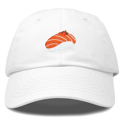 Dalix Salmon Nigiri Embroidered Sushi Cotton Dad Hat Baseball Cap ...