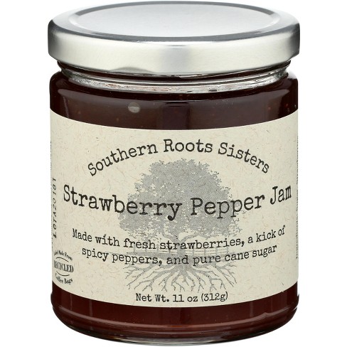 Southern Roots Sisters Strawberry Pepper Jam - Case 6 - 11 Oz : Target