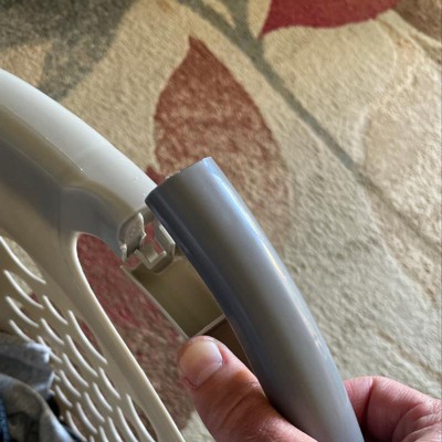 1.8bu Hip Hugger Laundry Basket Gray - Brightroom™ : Target