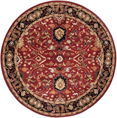 Mark & Day Daysland 8' Round Tufted Indoor Area Rugs Rust : Target
