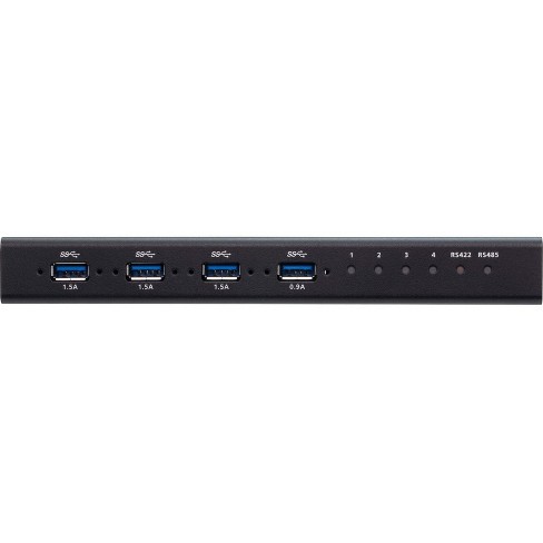 Aten 4 X 4 Usb 3.1 Gen 1 Industrial Hub Switch Us3344i : Target