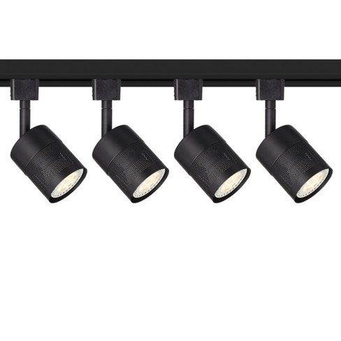 Pro Track Clifford Black Mesh Led 4-light Track Head For Halo System ...