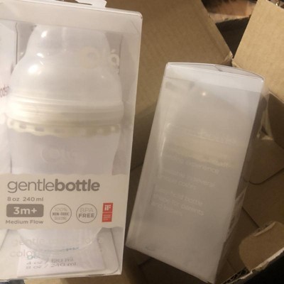 Olababy Silicone Gentle Baby Bottle - Frost - 8oz : Target