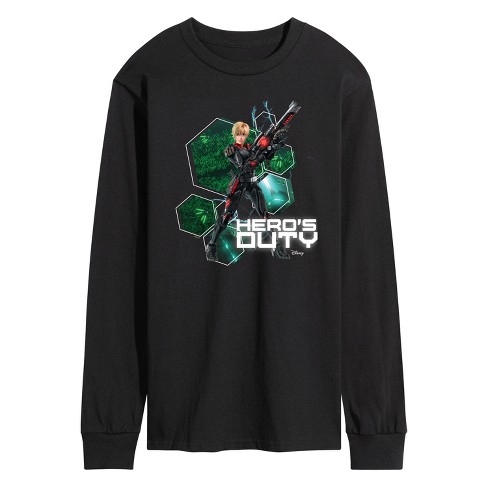 Men's Disney Sergeant Tammy Hero's Duty Long Sleeve Graphic T-shirt ...