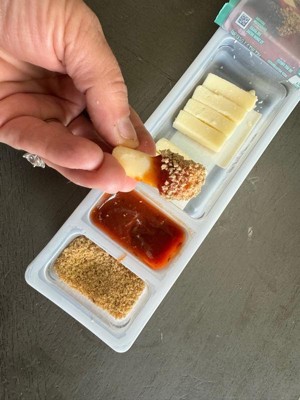 Lunchables Dunkables Cheese Sticks With Pizza Sauce And Bread Crumbs ...