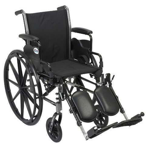 Drive Medical Cruiser Iii Light Weight Wheelchair With Flip Back ...