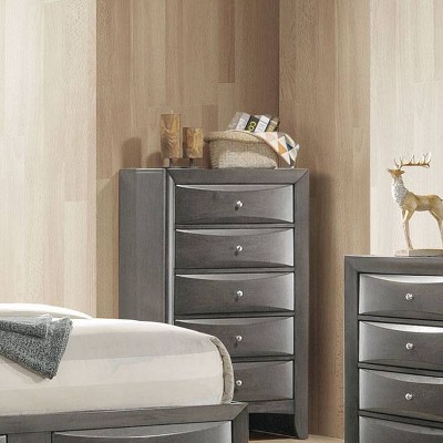 59" Ireland Storage Dresser Gray Oak - Acme Furniture : Target