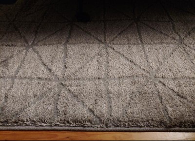 10'x13' Woven Diamond Area Rug Brown - Project 62™ : Target