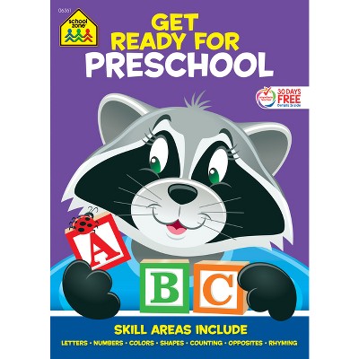 School Zone Preschool Basics 96-page Workbook - (paperback) : Target
