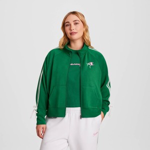 Champion Women's In the Stands Full Zip Top - Green 3X : Target