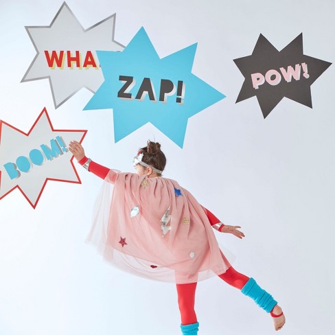 Meri Meri Superhero Costume 3-6 Years (pack Of 1) : Target