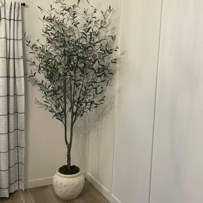 93" Artificial Olive Tree - Threshold™ Designed With Studio Mcgee : Target