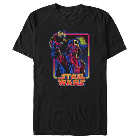 Men's Star Wars: A New Hope Dual Color Darth Vader T-shirt - Black - 4x ...