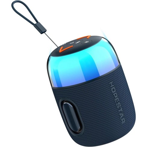 Worryfree Gadgets Mini Bluetooth Speaker With Rgb Lights - Dark Blue ...