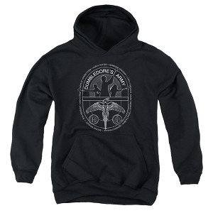 Boys' Harry Potter Dumbledore'S Army Circle Line Art Hooded Sweatshirt ...
