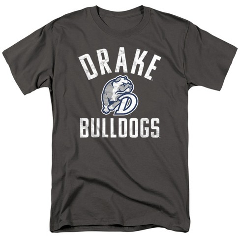 Drake University Official One Color Bulldogs Logo Adult T-shirt ...