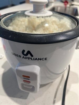 Uber Appliance Rapid Rice Cooker 6 Cup Capacity : Target