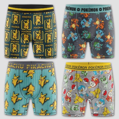 Boys' Pokemon 4pk Athletic Boxer Briefs : Target