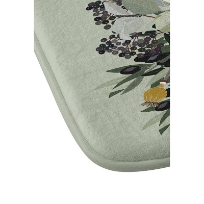 Iveta Abolina Paloma Midday Bath Mat Green - Deny Designs : Target