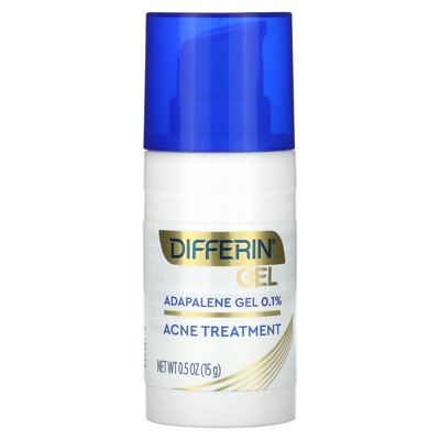 Differin Acne Retinoid Treatment Gel Adapalene 0.1% - 45g/1.6oz : Target