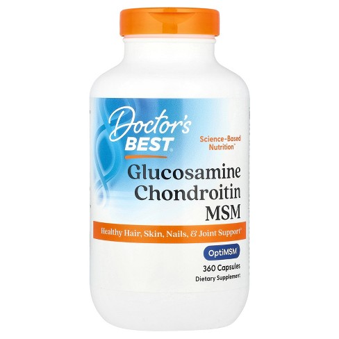 Doctor's Best Glucosamine Chondroitin Msm , 360 Capsules : Target