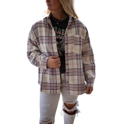 Women's Brooklyn Flannel Shacket - Style Rack : Target