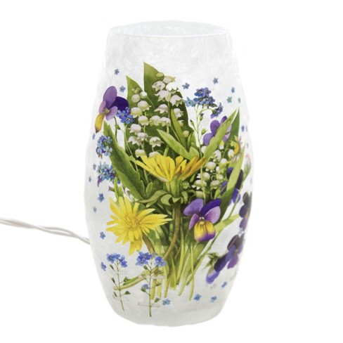 Stony Creek 7.0 Inch Herb Garden Pre-lit Vase Med Pots Electric Novelty ...