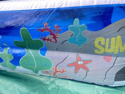 Poolmaster 53" X 16" Inflatable Kiddie Swimming Pool For Big Fun Summer ...