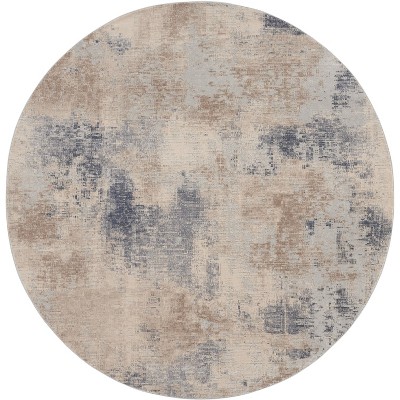 Nourison Rustic Textures Contemporary Indoor Area Rug Beige/grey 7'10 ...