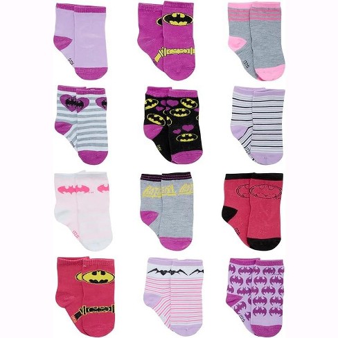 Dc Comics Baby Boys’ And Girls’ Socks, Infant Socks Ages 0-24 Months ...