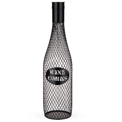 Twine Wine Bottle Cork Holder Metal Decorative Wine Cork Collection ...