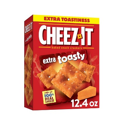 Cheez-it Extra Toasty Baked Snack Crackers - 12.4oz : Target