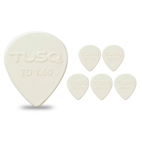 Graph Tech Tusq Bright Tone Teardrop Picks 1.0 Mm 6 Pack : Target