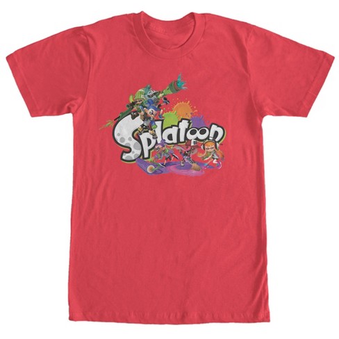 Men's Nintendo Splatoon Inkling Humanoid T-shirt : Target