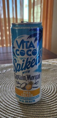 Vita Coco Spiked With Captain Morgan Pina Colada - 4pk/12 Fl Oz Cans ...