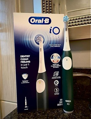 Oral-b Io Series 2 Electric Toothbrush Starter Kit - Night Black : Target