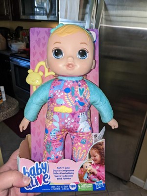 Baby Alive Sweet 'n Snugglier Baby Doll - Black Hair/brown Eyes : Target