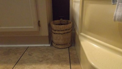 Woven Waste Can Natural - Threshold™ : Target