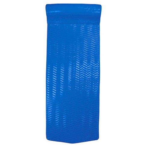 Northlight 74" Blue Floating Foam Swimming Pool Mattress Lounger With ...