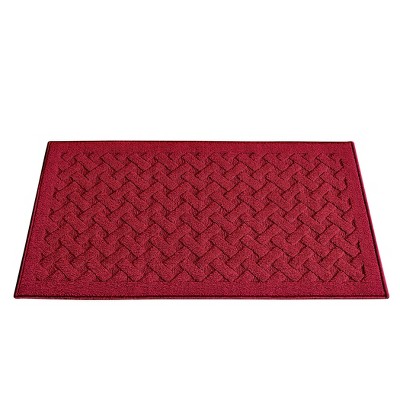 Collections Etc Elegant Medallion Floral Accent Rug With Skid-resistant ...