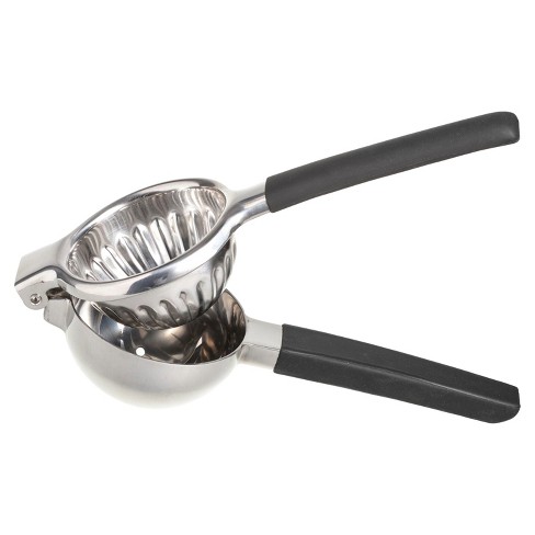 Stainless Steel Lemon Squeezer–large Manual Citrus Juicer, Non-slip Grip, Dishwasher Safe Design ...