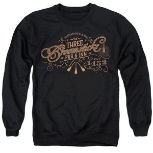 Men's Harry Potter Three Broomsticks Crewneck Sweatshirt : Target