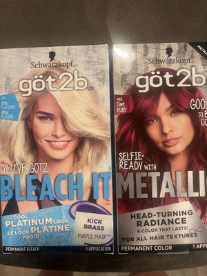 Got2b Color Metallic Permanent Hair Color : Target