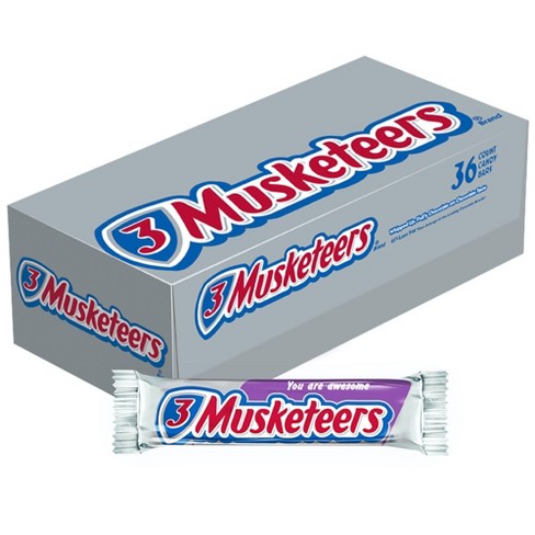 3 Musketeers Bars - 36ct/74oz : Target