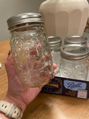 Ball 4pk 16oz Pint 140th Anniversary Regular Mouth Mason Jar : Target