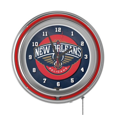 Nba Neon Wall Clock : Target