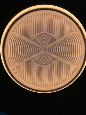 Homedics 16'' Drift Meditation Sand Table - Black : Target