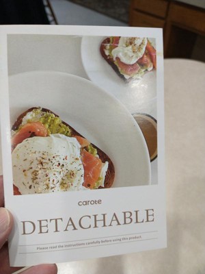 Carote Pots And Pans Set, Nonstick Cookware Sets Detachable Handle ...