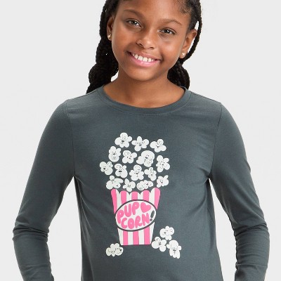 Girls long sleeve t shirts store