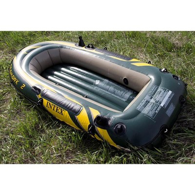 Intex 68347ep Seahawk 2 Inflatable Boat Set: Includes Deluxe 48in Boat ...